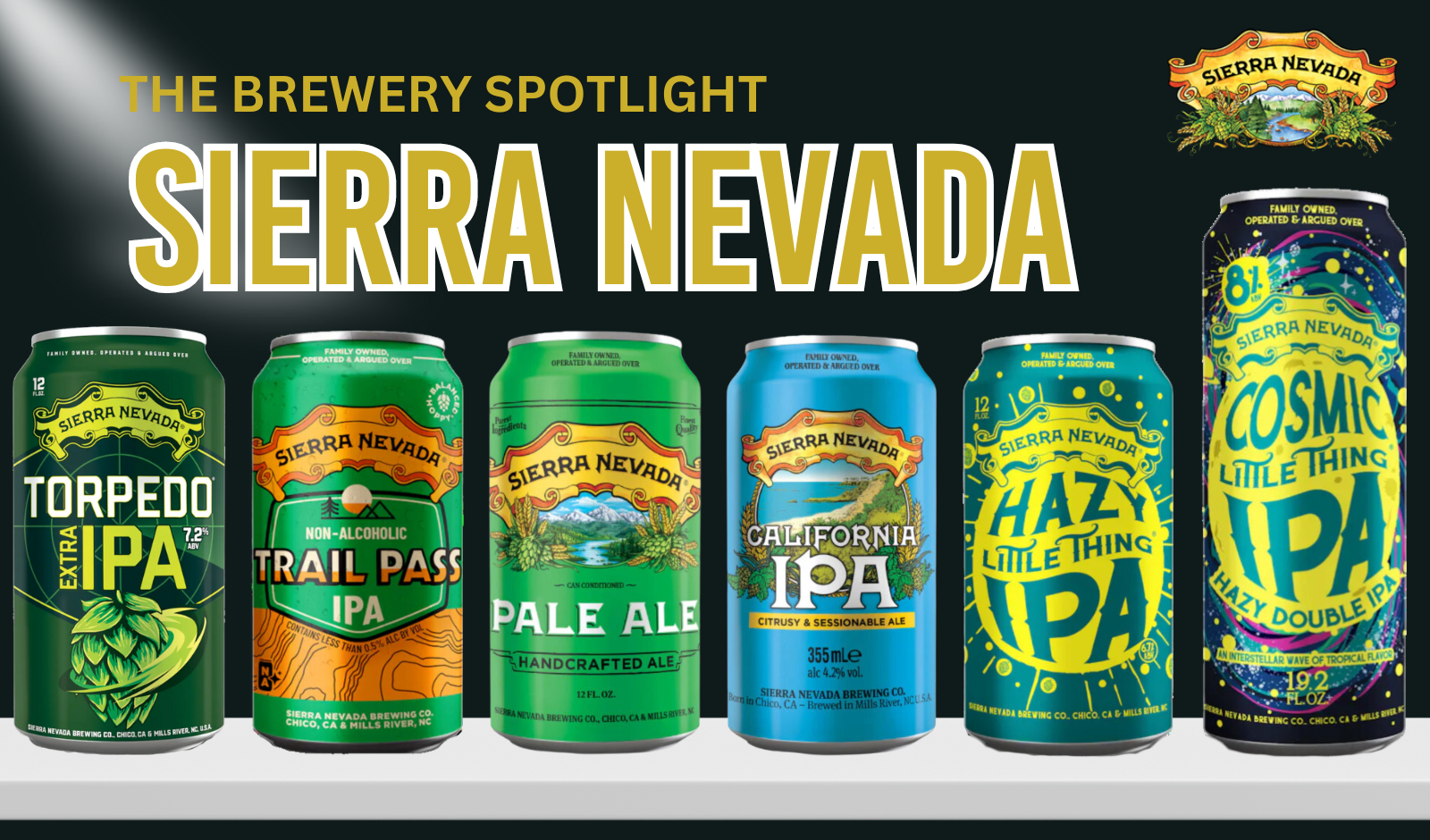 Sierra Nevada Beer: The Brewery Spotlight